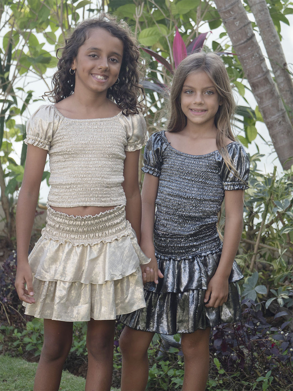 *Sparkling Smocked Skirt* – Flowers By Zoe Clothing