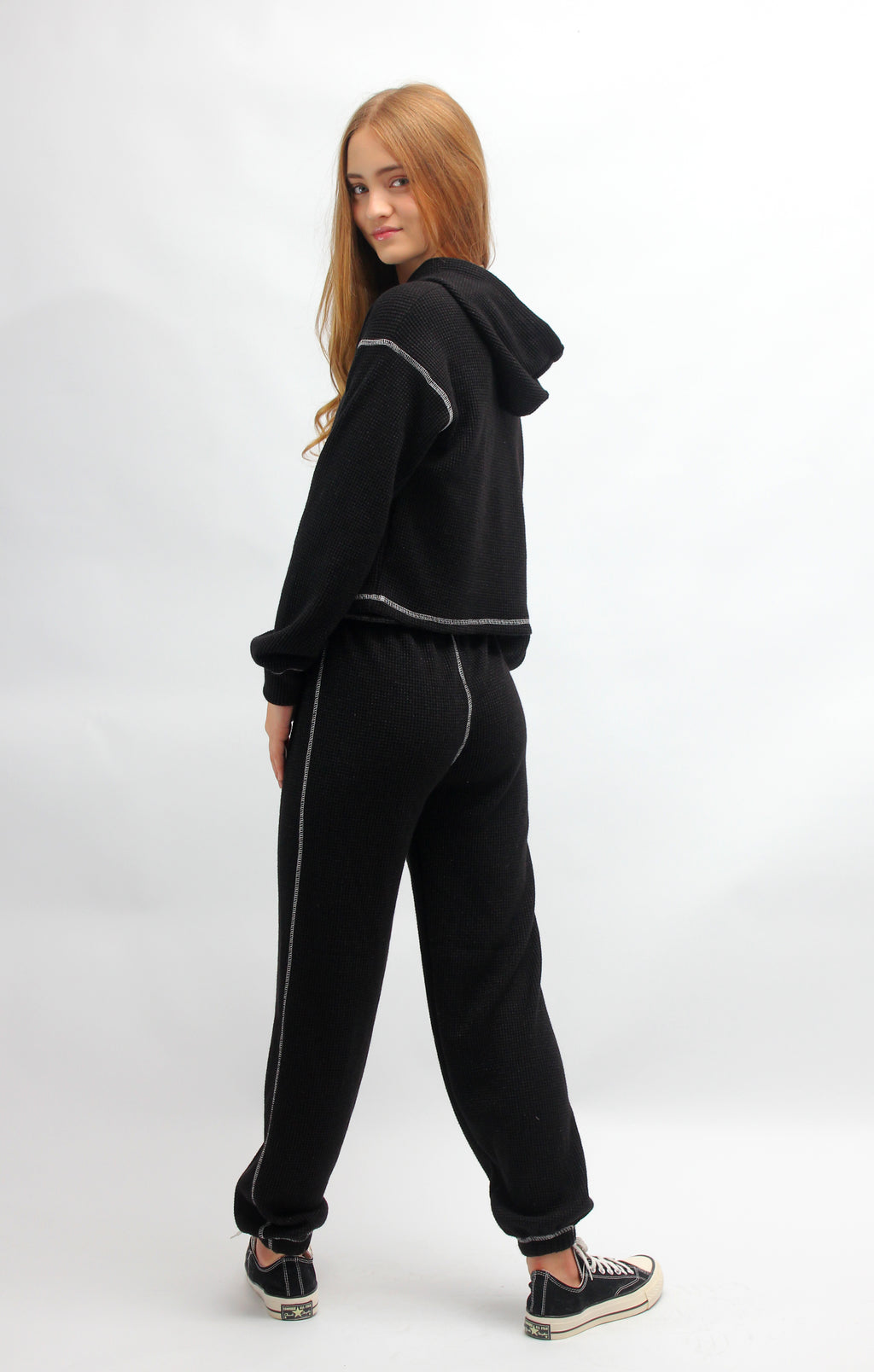 *Black Sparkle Sweatpant* – Flowers By Zoe Clothing